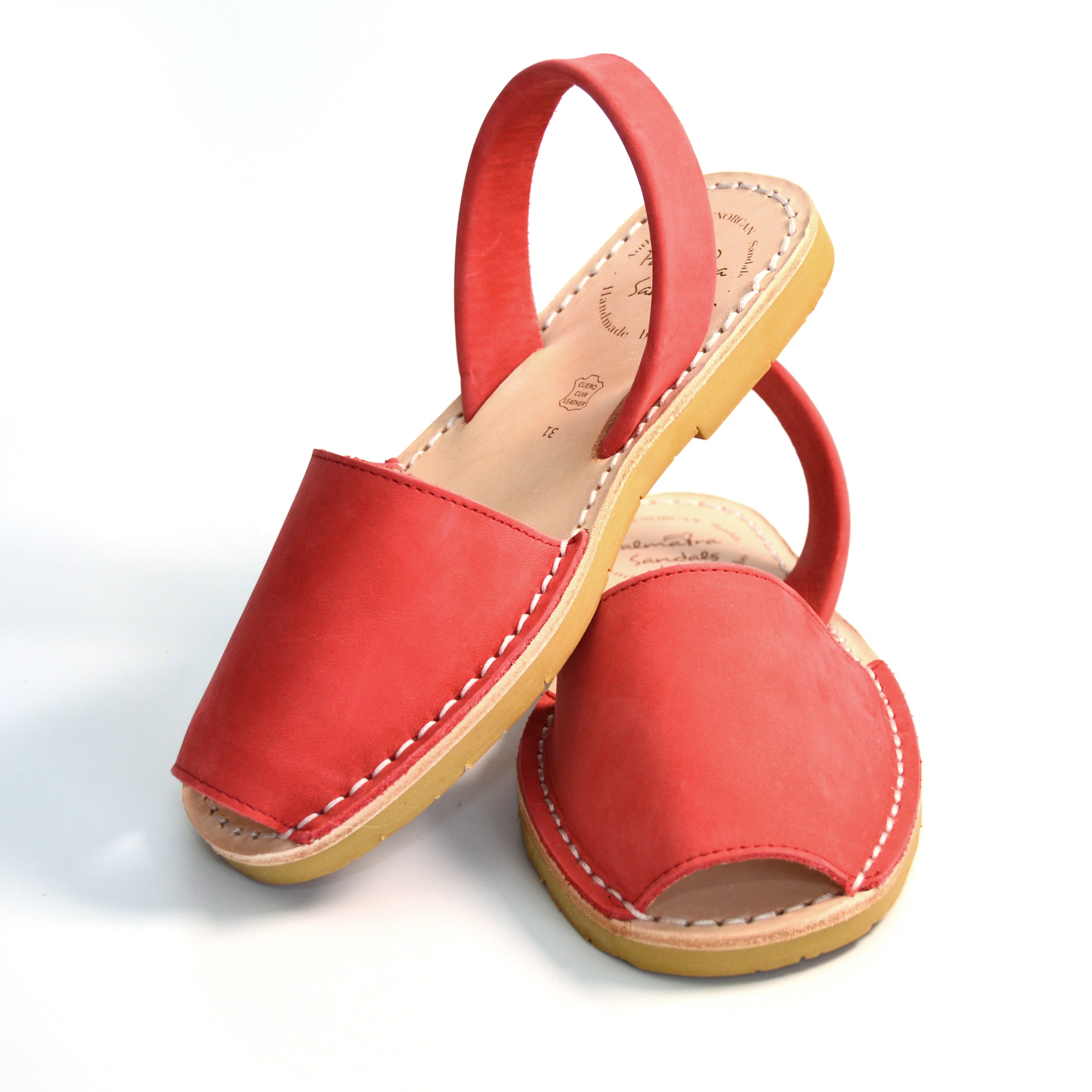 Sandy Tan Mini Kids Spanish Menorcan Avarca Sandals - Palmaira Sandals ...